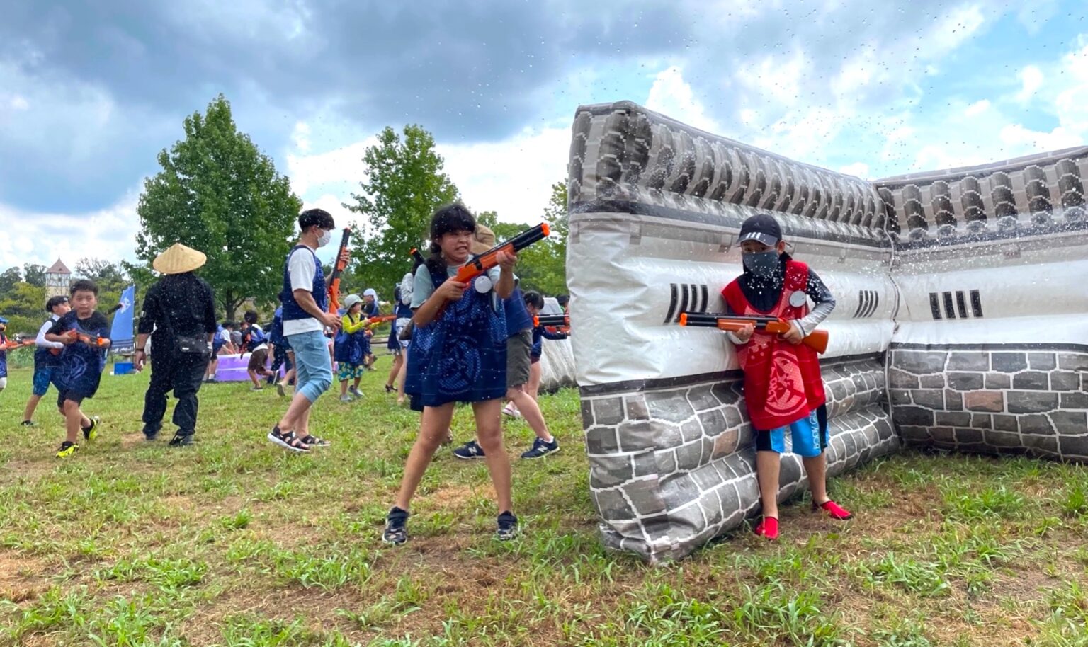 【開催事例】「水合戦」堺・緑のミュージアム ハーベストの丘様 | IKUSA.JP